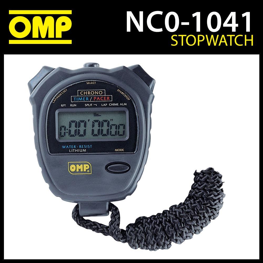 KB/1041 OMP Racing Handheld Stopwatch Chronograph Motorsport Karting R ...